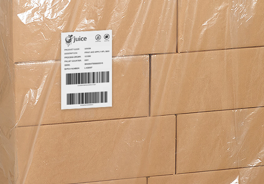 Etiquetagem de Pallets